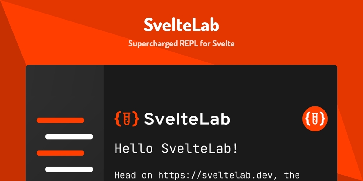 Sveltelab Supercharged Repl For Svelte Made With Svelte